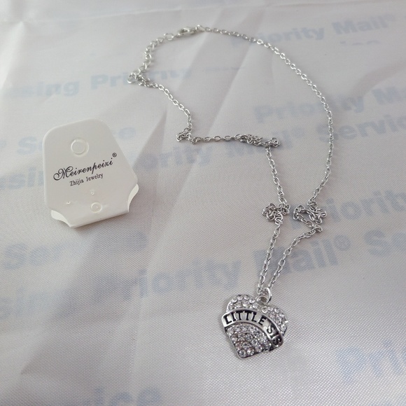 wicked legit creations | Jewelry | Nwt Big Middle Little Sis Necklace ...